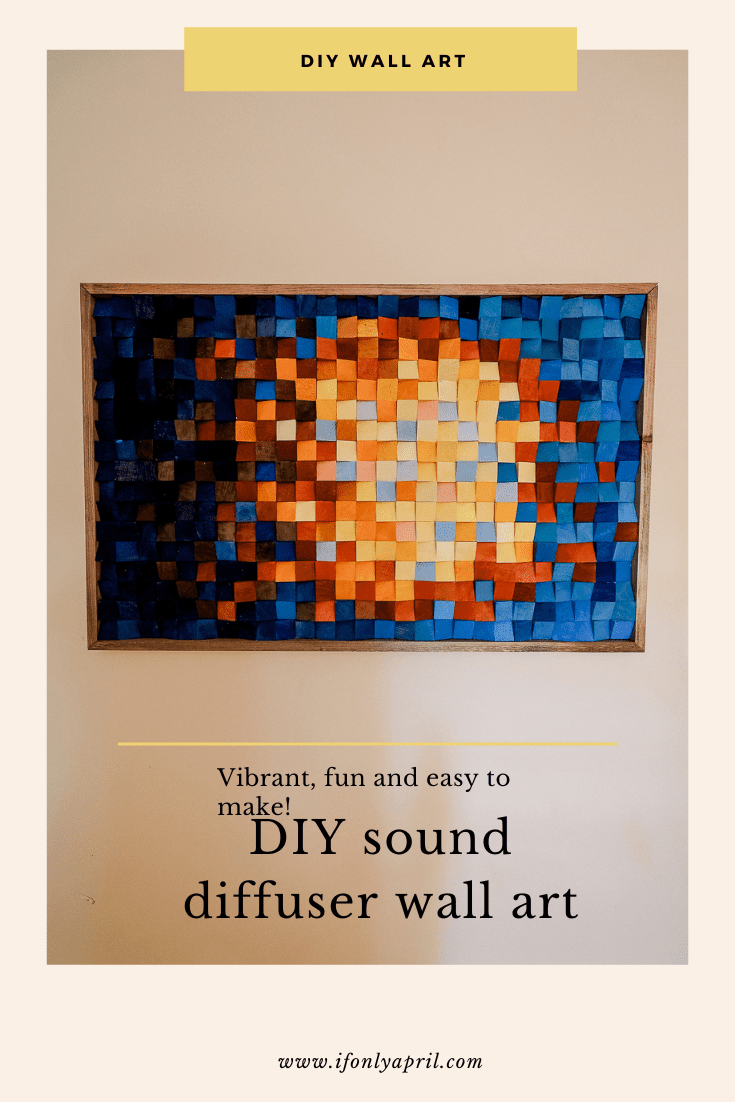 "There will be light": unique DIY wood sound diffuser wall art - If ...